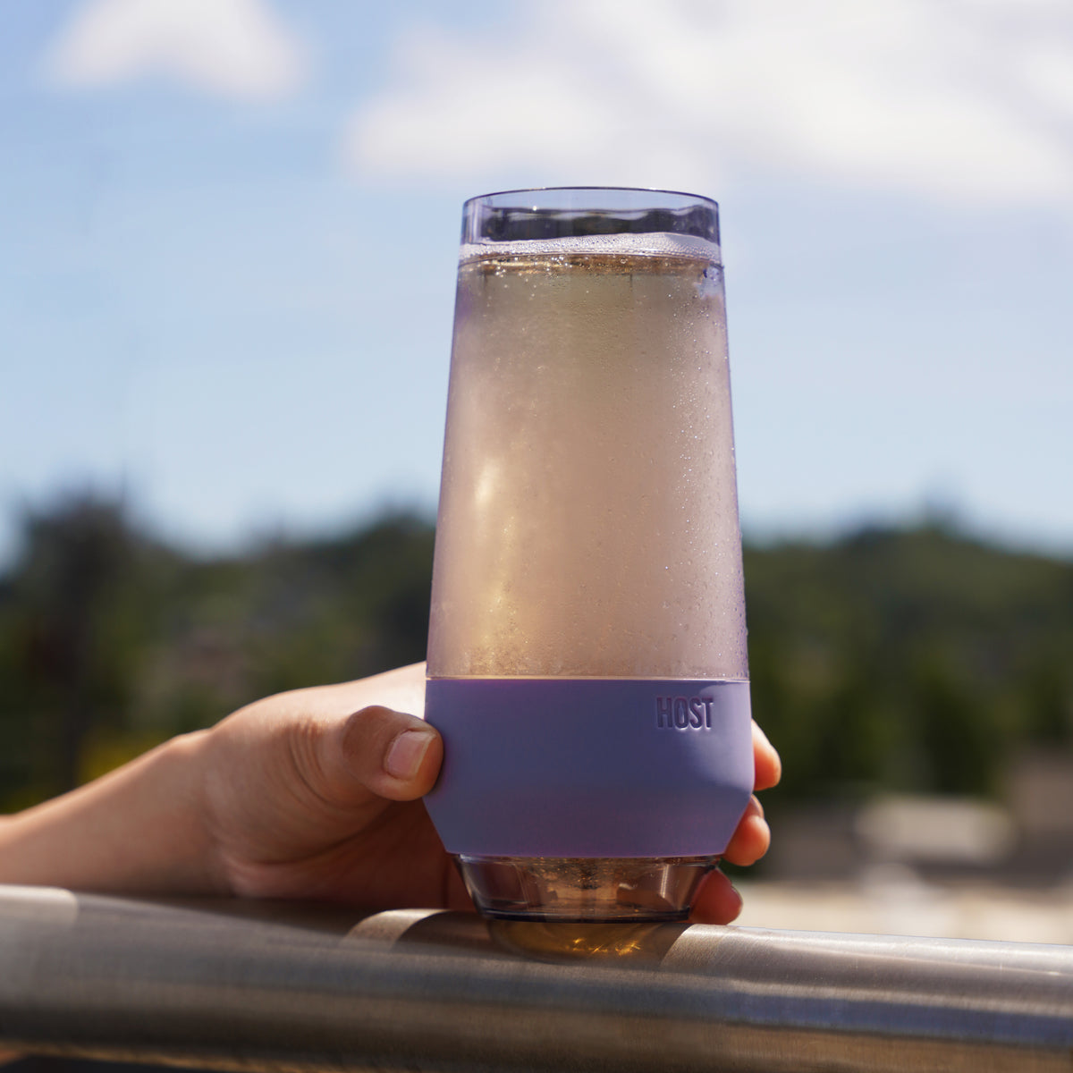 HOST Champagne FREEZE Double-Walled Stemless Wine Glass for Sparkling ...